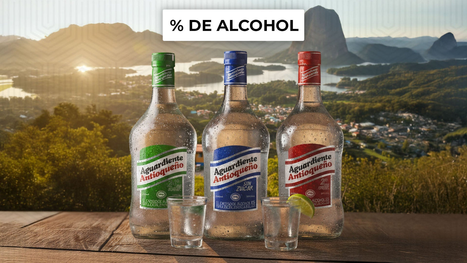 Cuántos Grados Tiene el Aguardiente Antioqueño [Tapa Roja vs Azul 2026 ...