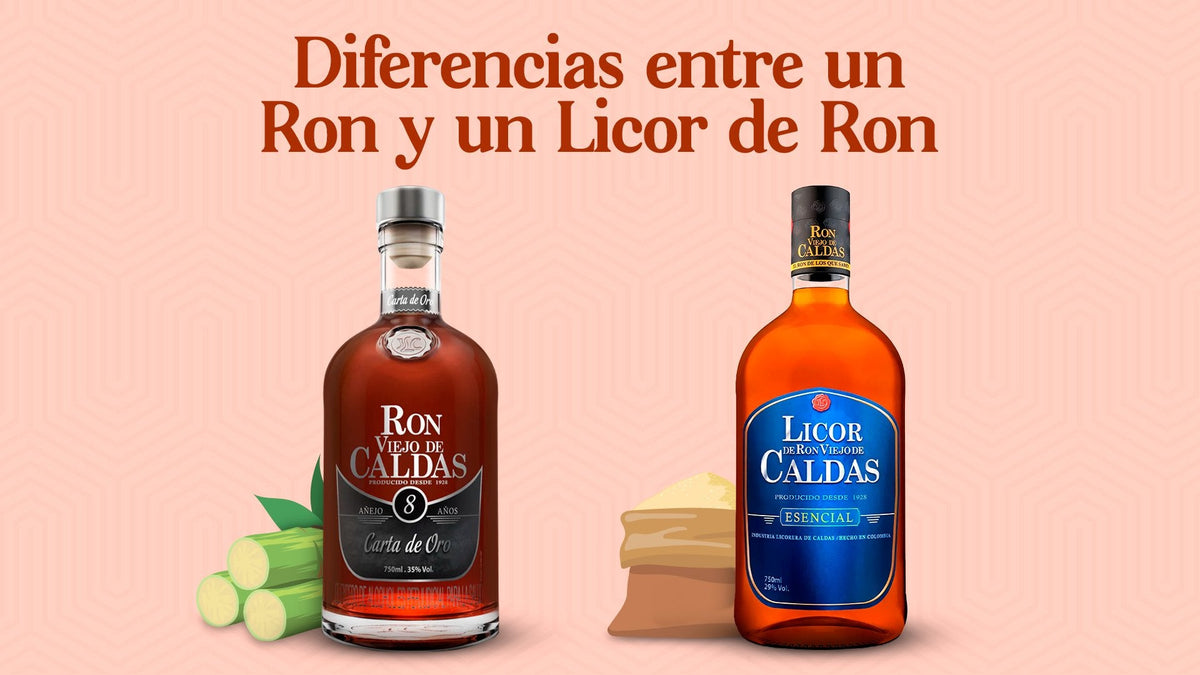 Diferencias entre un Ron y un Licor de Ron – Licores Medellín