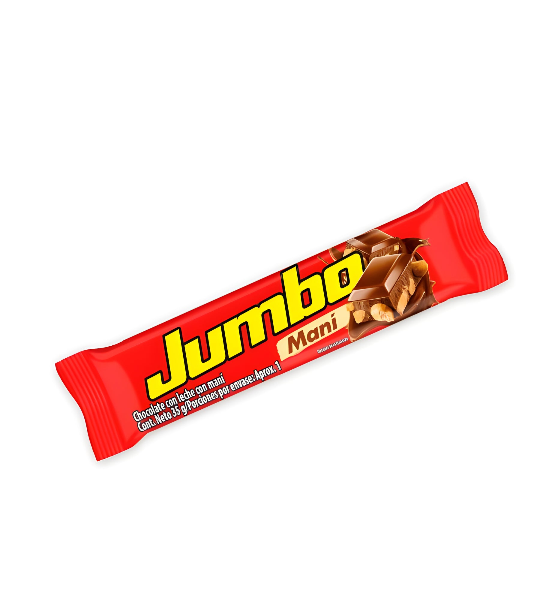 Barra Chocolatina Jumbo Maní Mediana - 35g - Licores Medellín