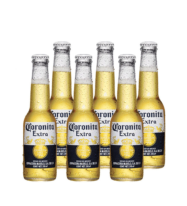 6 Pack Cerveza Coronita Extra - 210cc - Licores Medellín