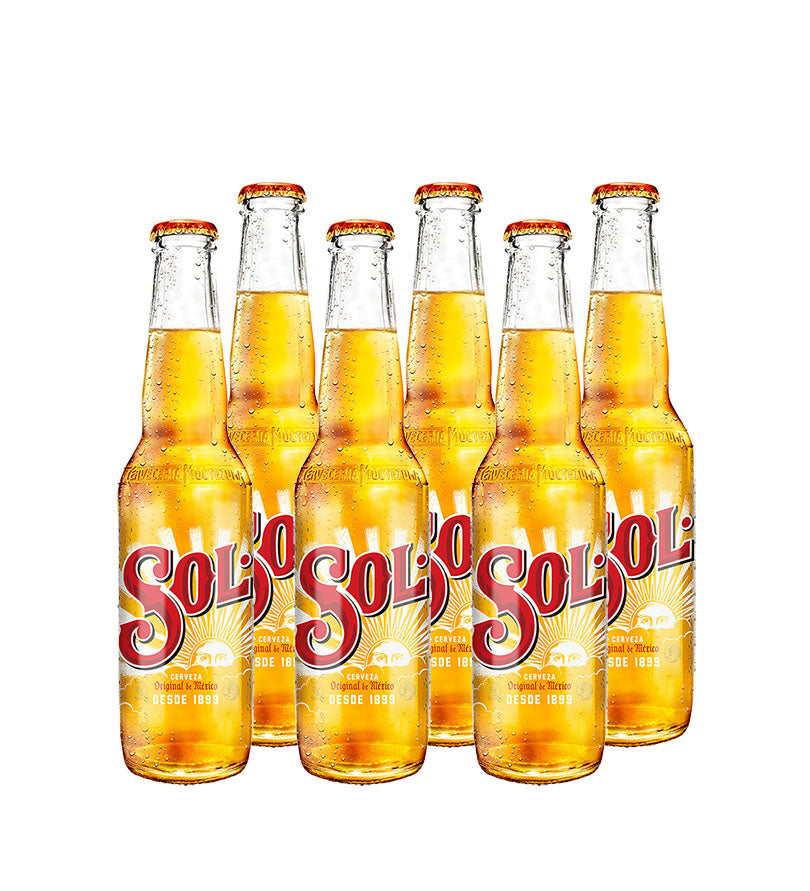 6 Pack Cerveza Sol - 330cc - Licores Medellín