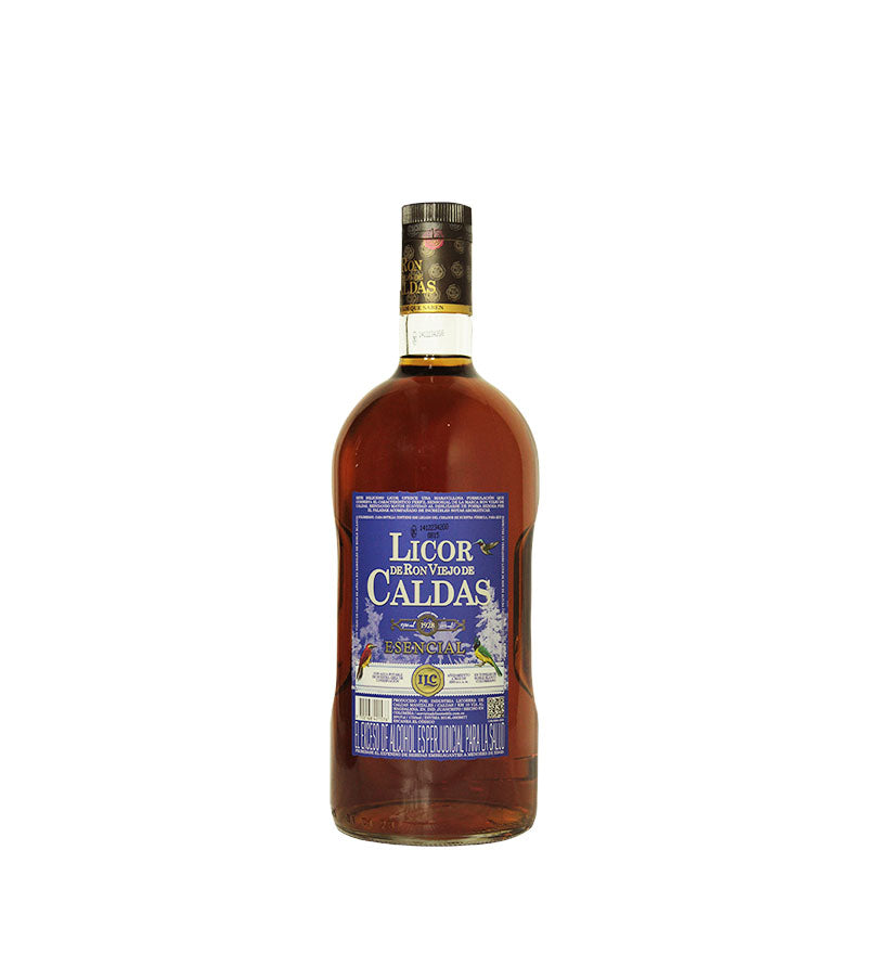 Licor de Ron Viejo de Caldas Esencial Garrafa - 1750ml - Licores Medellín