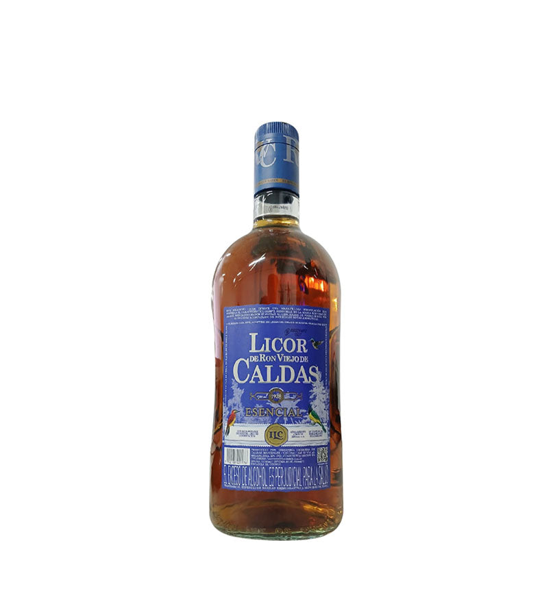 Licor de Ron Viejo de Caldas Esencial Garrafa - 1750ml - Licores Medellín