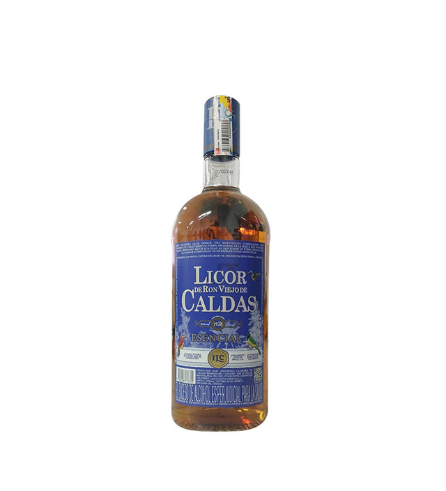 Licor de Ron Viejo de Caldas Esencial Litro - 1L - Licores Medellín