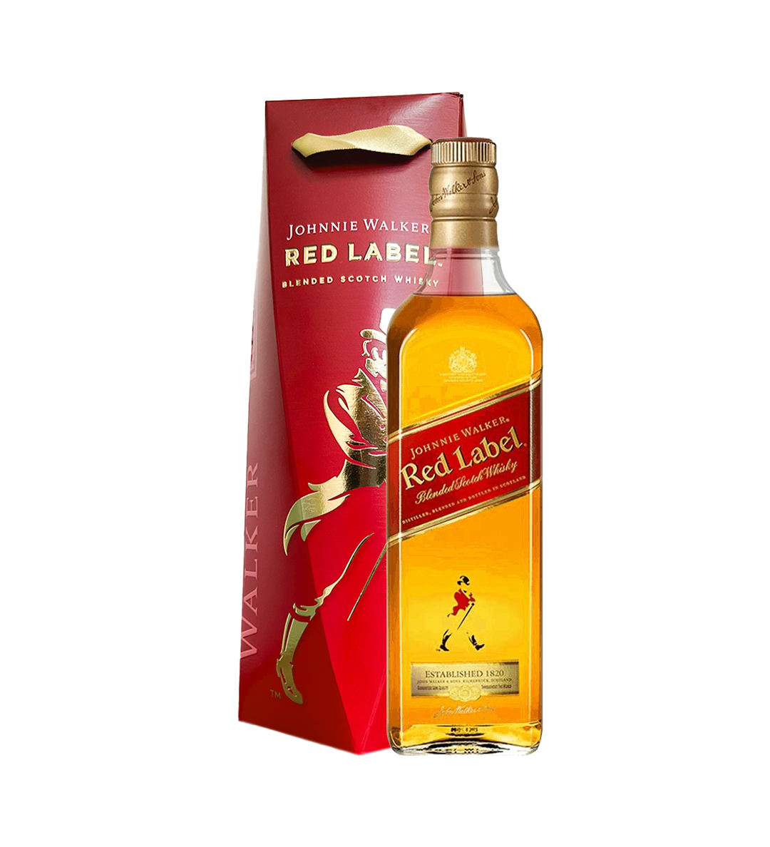 Johnnie Walker Red Label Whiskey Bottle - 700ml - Licores Medellín