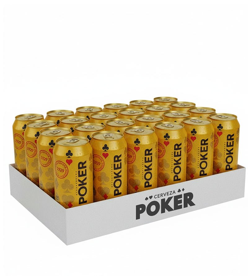 Paca Cerveza Poker Lata 330cc - 24und Medellín a Domicilio