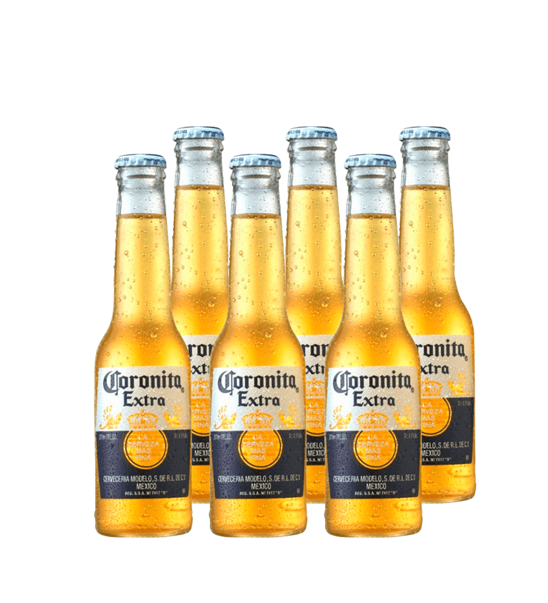 6 Pack Cerveza Coronita Extra - 210cc - Licores Medellín