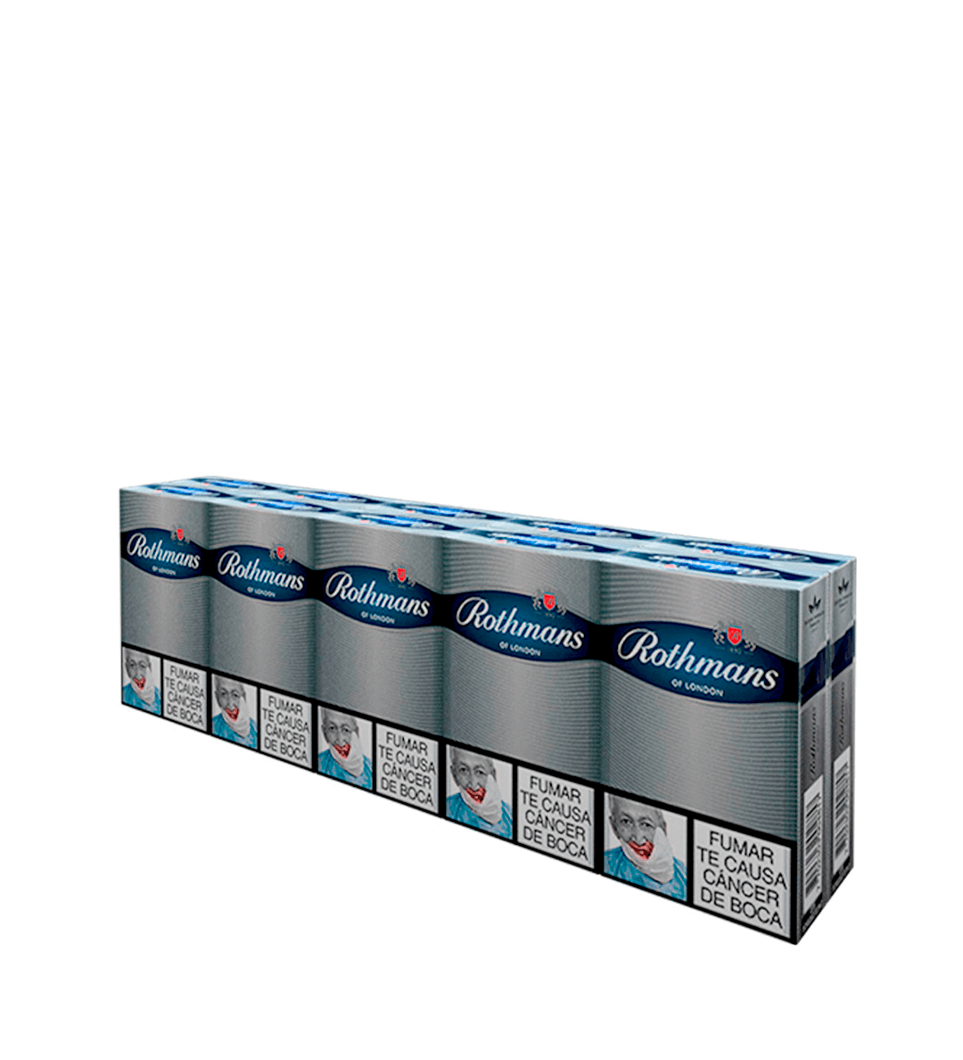 Cartón Cigarrillo Rothmans Gris - 10paq - Licores Medellín