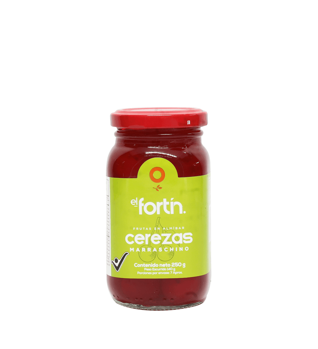 Cerezas en Conserva Marrasquino El Fortín- 250g - Licores Medellín