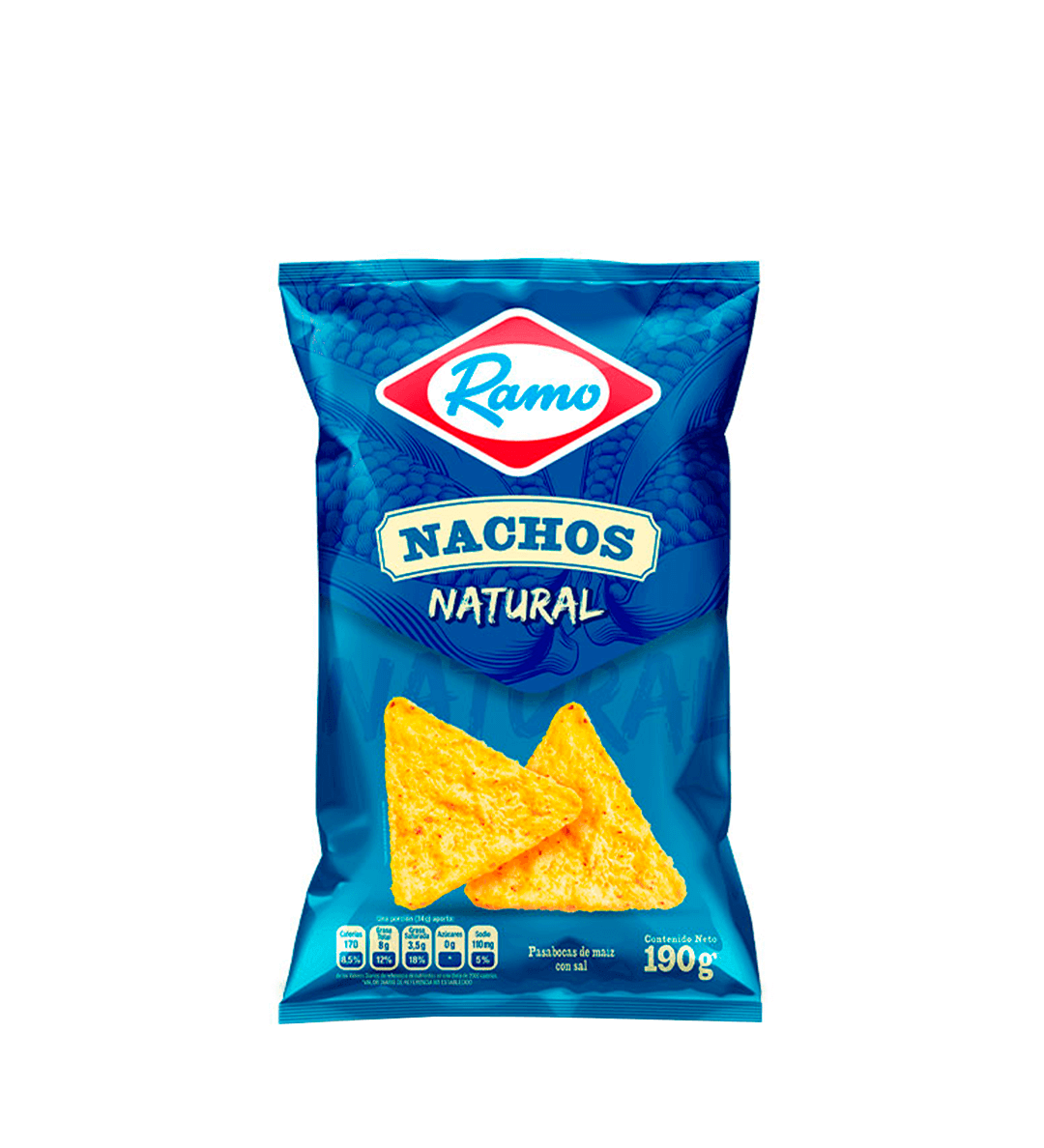 Pasabocas Nachos Naturales Ramo - 190g - Licores Medellín