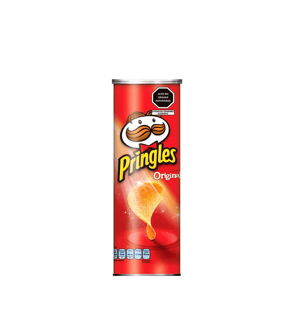 Pasabocas Papas Pringles Original - 124g - Licores Medellín