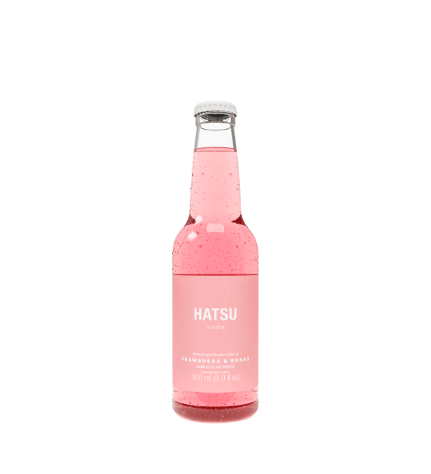 Soda Saborizada Hatsu Frambuesa - 300cc - Licores Medellín