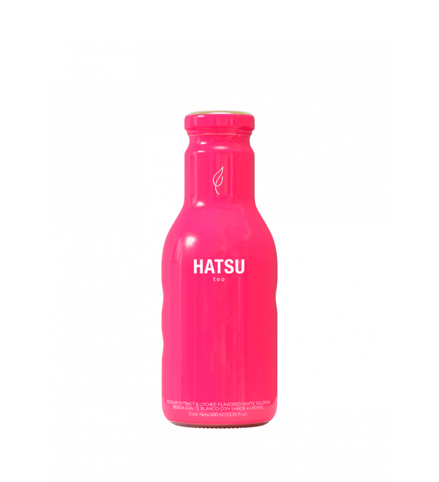 Té Hatsu Rosa con Lychee - 400ml - Licores Medellín